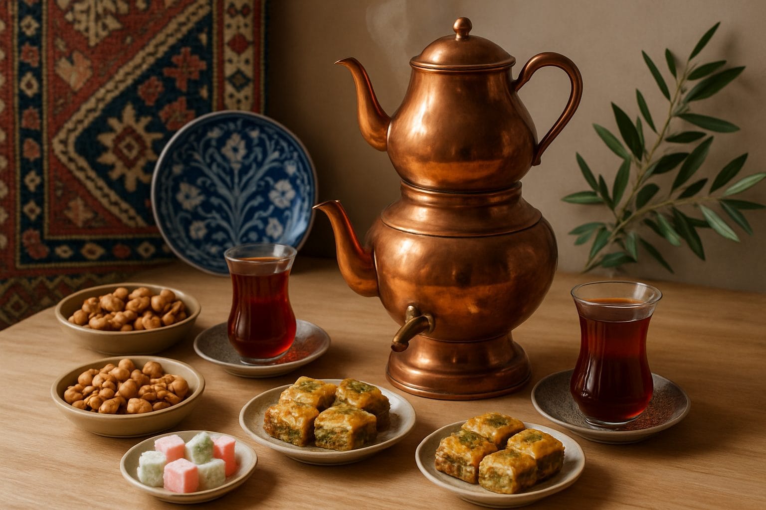 Thé turc authentique ☕️ : recette traditionnelle à savourer chez soi 🇹🇷